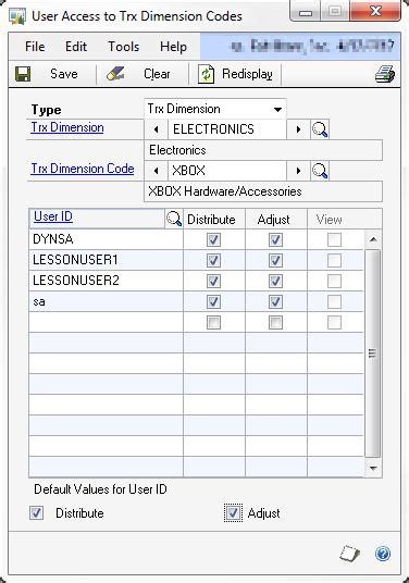 Set Up A Gl Transaction Integration With Analytical Accounting In Dynamics Gp Dynamics Gp
