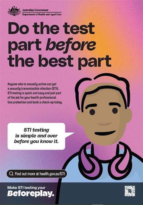 Sexually Transmissible Infections Beforeplay Do The Test Part STI Campaign Beforeplay