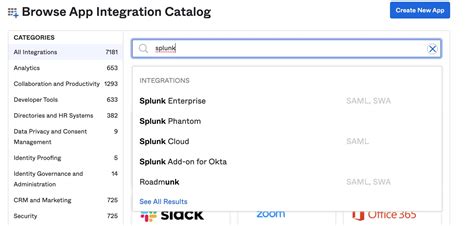 Configuring Splunk In Okta Somerford Associates