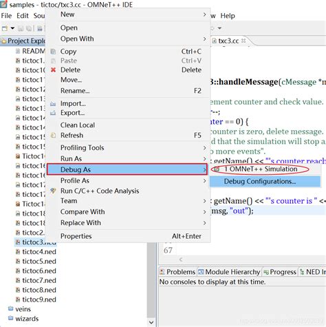 【omnet 】omnet如何开启debug调试 omnet怎样debug csdn博客
