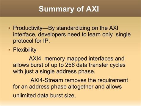 Axi Protocol