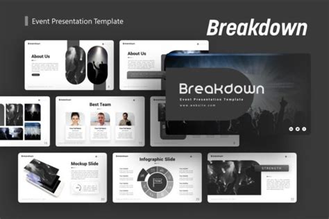 Presentation Template Breakdown Graphic By SlideThrive Creative Fabrica
