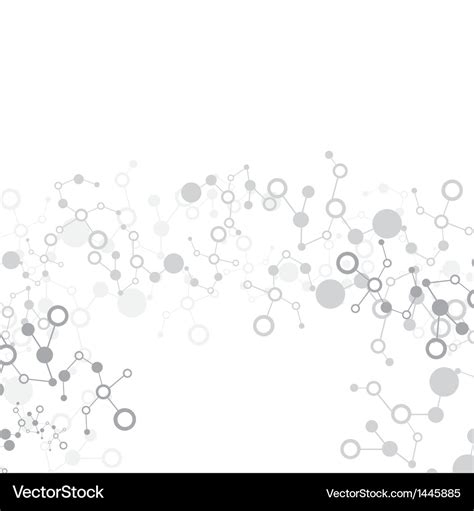 Molecule Abstract Background Royalty Free Vector Image