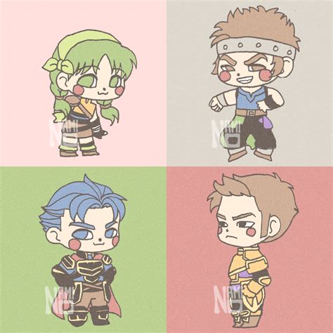 My Fe7 Daily Chibi Project Part 5 Fireemblem