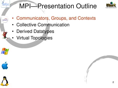 Ppt Parallel Computing—higher Level Concepts Of Mpi Powerpoint