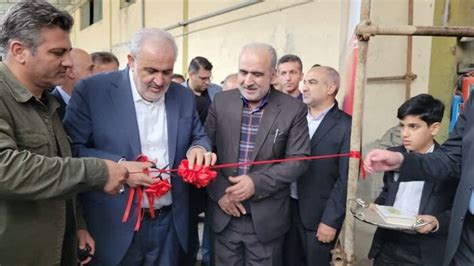 کارخانه تولید کاغذ بابل با حضور وزیر صنعت به‌بهره‌برداری رسید ایرنا