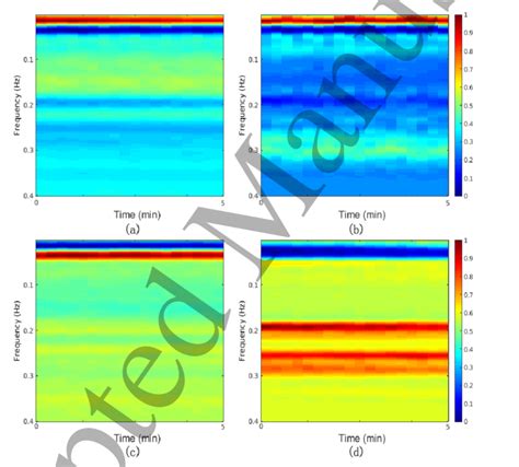 Example Of Average Respiration Heart Rate Cross Spectrum In The Download Scientific Diagram