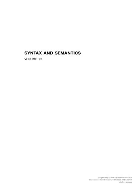 syntax and semantics structure and case marking in japanese by shigeru