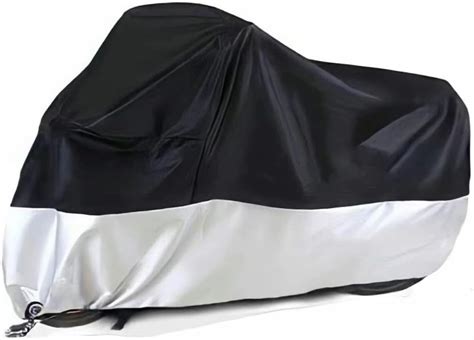 Motorcycle Covers Outdoor Waterproof Motorbike Covers With Lock Holes Storage Bag Fits Up To