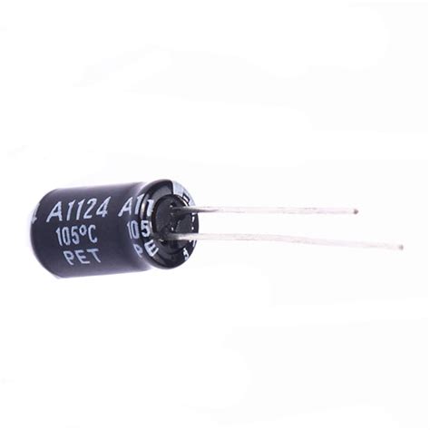 10 Pcs 16v 220uf Fm Series 8x12mm Multirotor Electrolytic Capacitor For