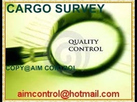 Cargo Inspection Cargo Survey Product Verification Loading Supervision Q Q Certificates In