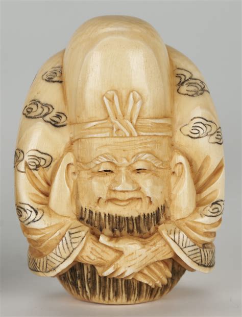 Lot 175 7 Asian Carved Ivory Items Case Auctions