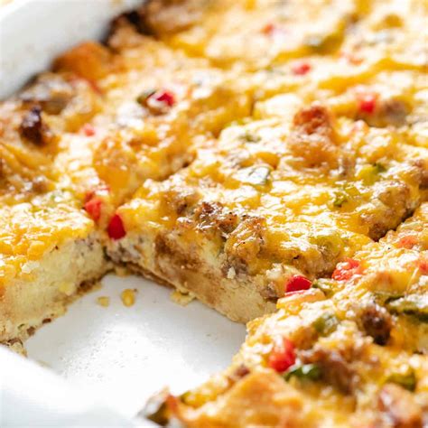 Egg Casserole With Croutons Egg Casserole With Croutons