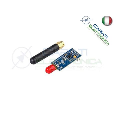 Modulo Wireless CC1101 433MHZ CC1100 RF ANTENNA RICETRASMETTITORE