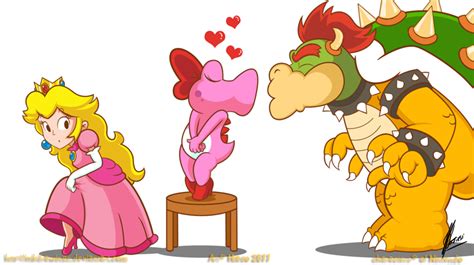 Toad And Yoshi Kissing