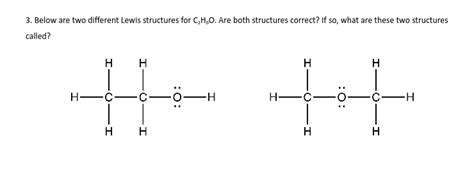 3 Below Are Two Different Lewis Structures StudyX