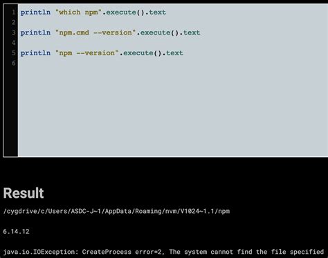 Jenkins Can T Find Npm But It Can Find Npm Cmd Windows 10 Stack Overflow