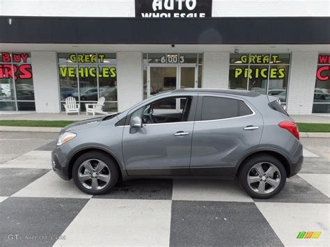 2014 Satin Steel Gray Metallic Buick Encore Leather #115838500 Photo ...