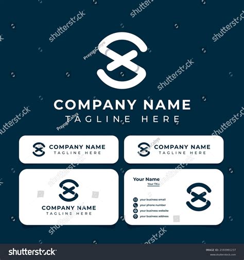 Letter Sx Monogram Logo Suitable Any Stock Vector Royalty Free 2193991237 Shutterstock