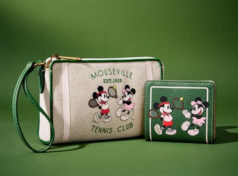 Disney Fossil Mickey Mouse Tennis Tote Zb Fossil