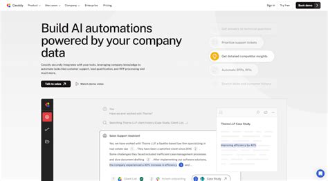 Cassidy Automate Your Business Tasks With Ai Powered Efficiency Startup Detail Titlesubfix