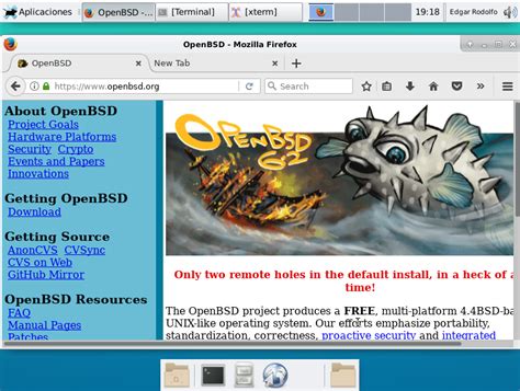 edgar rodolfo xfce en openbsd 6 2 y en español