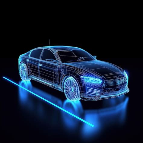 Premium Ai Image Artificial Intelligence Autonomous Car Concept