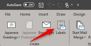 How To Create And Print Labels In Word