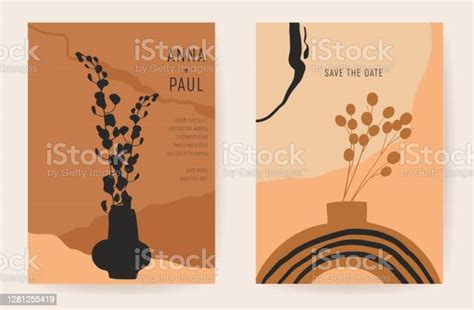 웨딩 현대 기하학적 초대 카드 벡터 예술 포스터 템플릿 우아한 벽 보헤미안 장식 배경 수채화 보헤미안 트렌디 한 파스텔 빈티지 소박한 디자인 배너 브로셔 전단지 보보스에