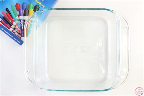 Floating Dry Erase Marker Science Experiment