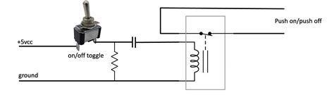 Onoff Toggle Switch To A Push Onpush Off Switch Vk2mb Manly Warringah Radio Society