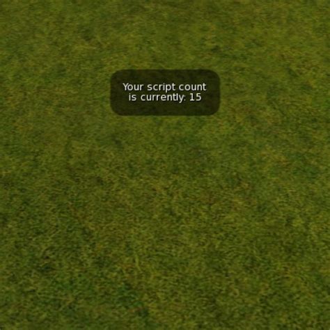 Second Life Marketplace Hud Personal Script Counter