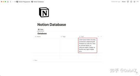 Notion Database（数据库）简明教程（第一部分） 知乎