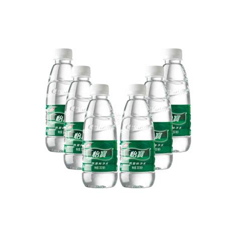 怡宝纯净水 400ml24瓶整箱非矿泉水包邮纯净水健康 虎窝淘