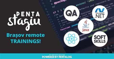 pentalog on linkedin pentastagiu wearewhatwelearn qa dotnet reactjs softskills java