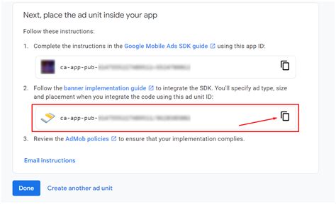 Setting Up Admob Ads For Your App Appsgeyser Support Faq Tutorials