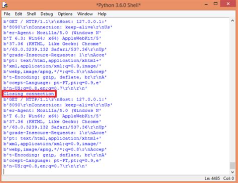 Python Socket Server Techtutorialsx