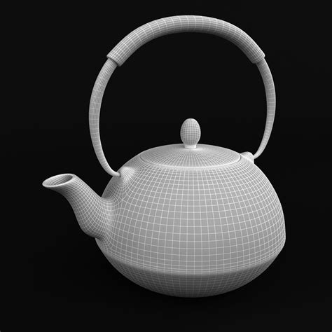 아이언 차 주전자 3d 모델 39 3ds Dxf Fbx Max Obj Free3d