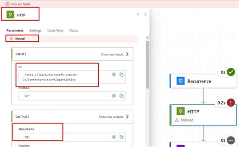 Power Automate 301 Moved Permanently Error