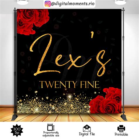 Red Roses 8x8 Custom Backdrop Digital File Only Digital Moments Rio
