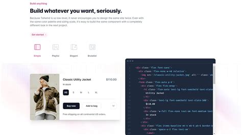 Κατασκευή ιστοσελίδων με το Tailwind Css Framework Hexabit