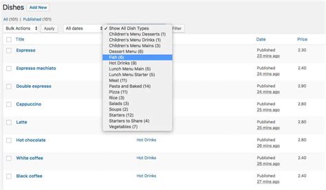 Add A Custom Taxonomy Filter To Wordpress Custom Post Type Web