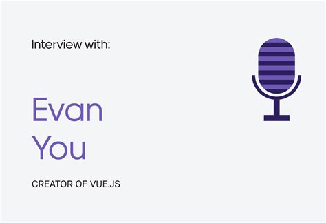 Interview With Evan You Insights On Vue 3 And Developer Experience