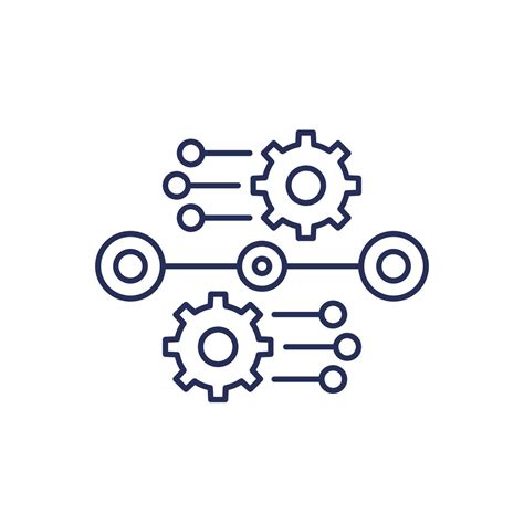 Streamline Process Icon Line Vector 26731438 Vector Art At Vecteezy