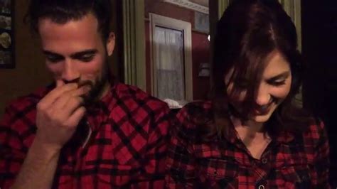 Behind The Scenes With Jen Lilley And Thomas Beaudoin Little Plaid
