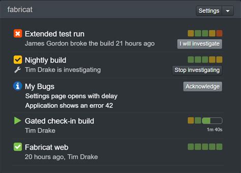 Build Monitor For Tfs 20152017 Catlight