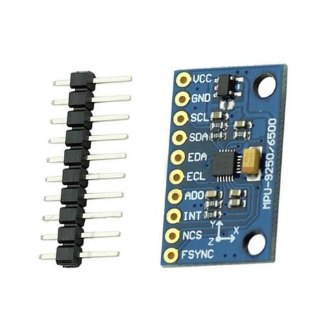 Module Mpu6500 6 Dof 6 Axes Gyroscope Accéleromètre 16 Bits I2c