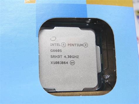 ASCII.jp：クロック4.3GHzの第10世代インテルCPU「Pentium Gold G6605」が発売