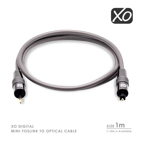Xo Digital Mini Toslink To Optical Cable M Metre Premium Install Series Cablesson