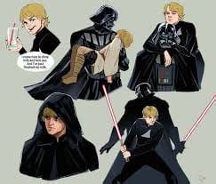 Darth Vader X Luke